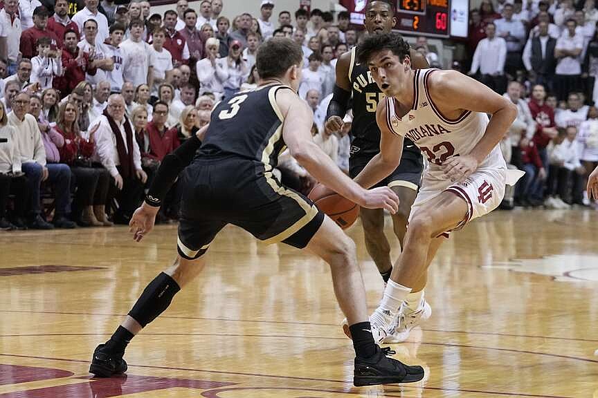 Edey leads No. 2 Boilermakers past rival Hoosiers | Northwest Arkansas ...
