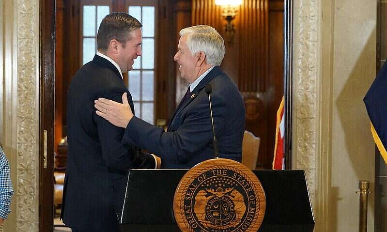 ‘Stinks quite a bit’: Mike Parson accused of illegally using governor's ...