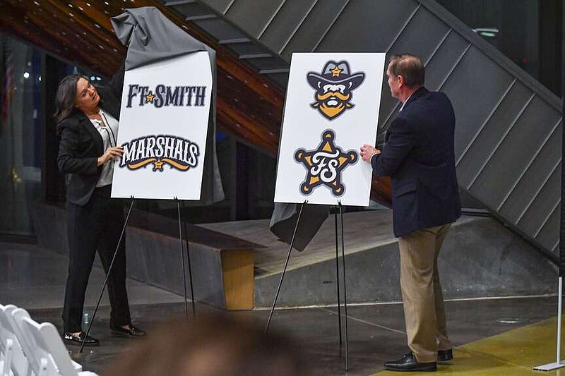Event unveils Fort Smith Marshals’ name, logo | Northwest Arkansas ...