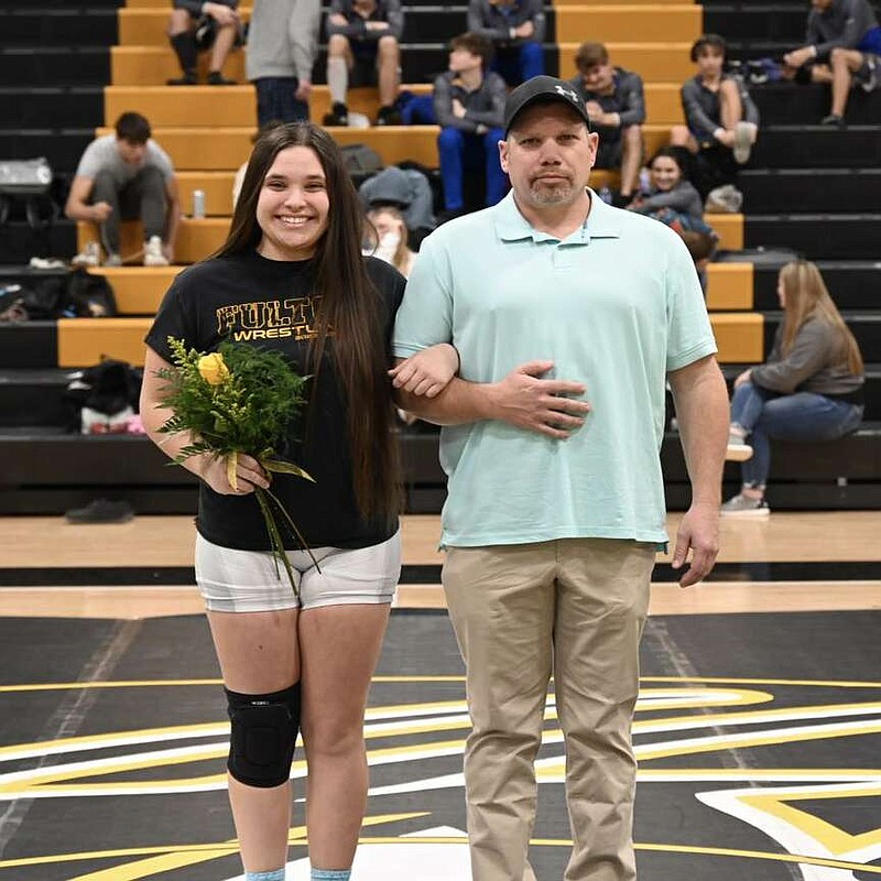Fulton girls wrestling goes 2-0 against Boonville and Fatima on Senior ...