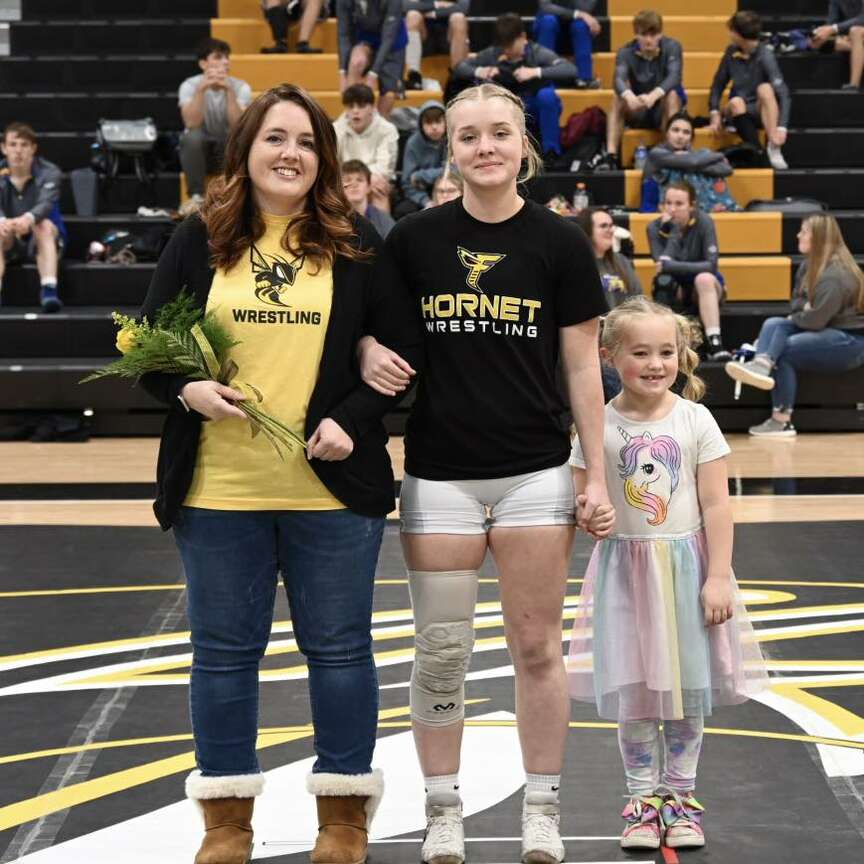 Fulton girls wrestling goes 2-0 against Boonville and Fatima on Senior ...