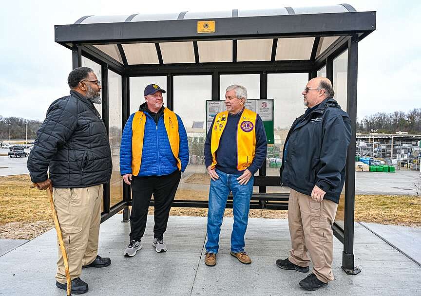 Bus shelter dedication for Evening Lions Club | Jefferson City News Tribune