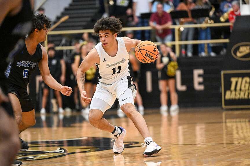 PREP BASKETBALL: Bentonville Tigers win at Springdale; Huntsville ...