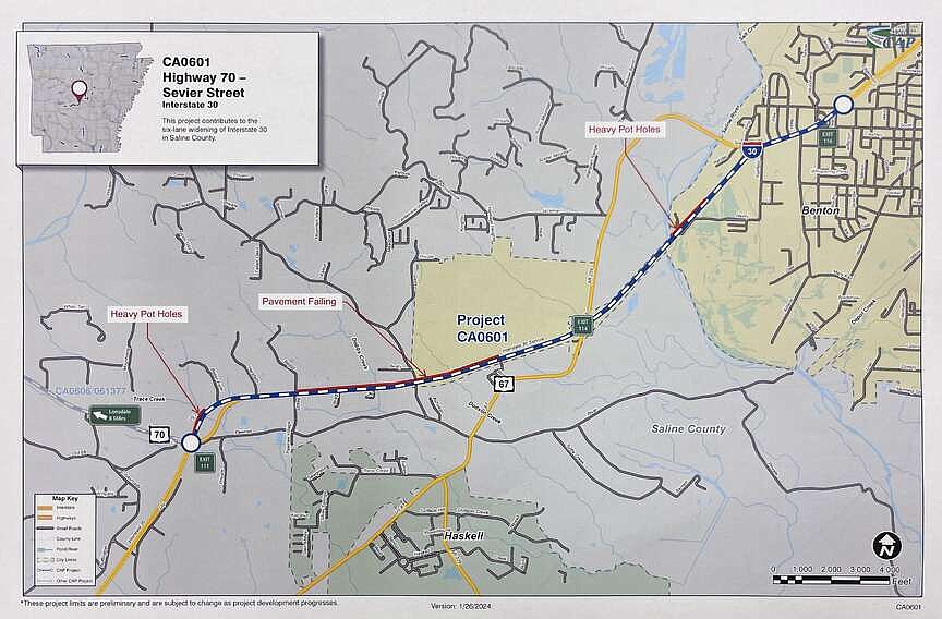 ArDOT wants to put contractor in default of widening project | Hot ...