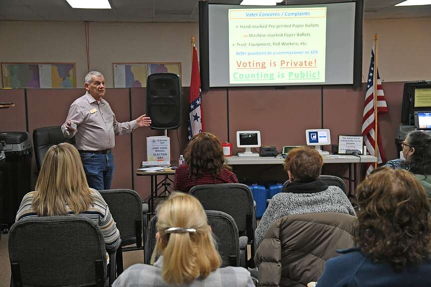 WATCH | Election training: Poll workers prepare for March elections ...