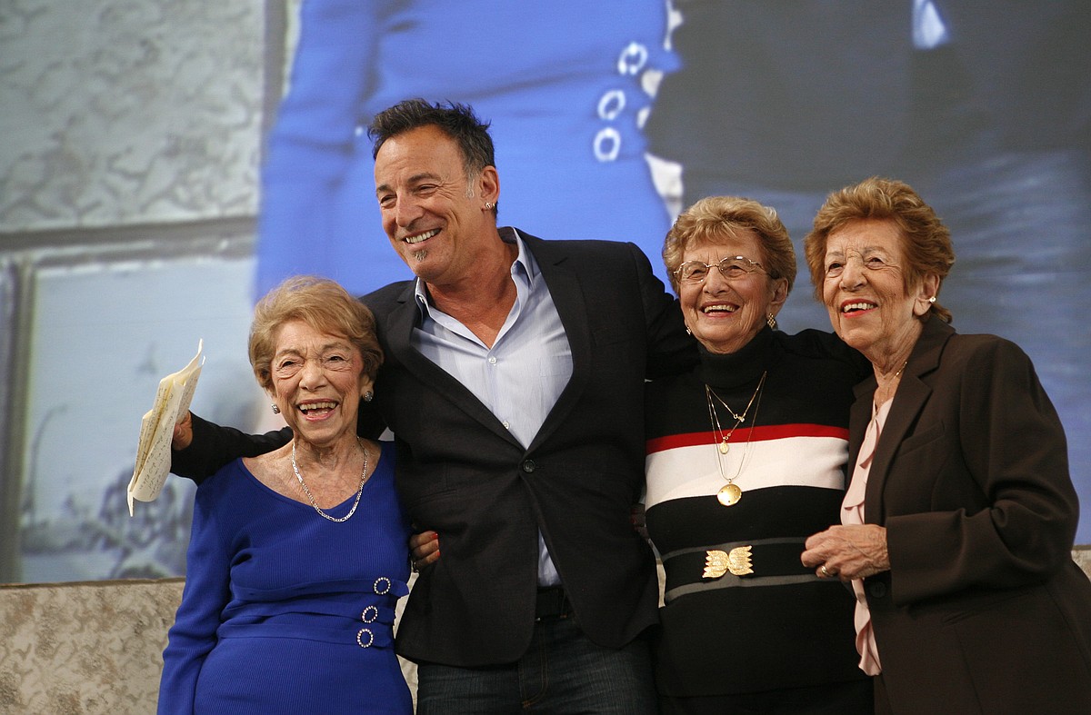 Bruce Springsteen's mother Adele Springsteen, a fan favorite who danced ...