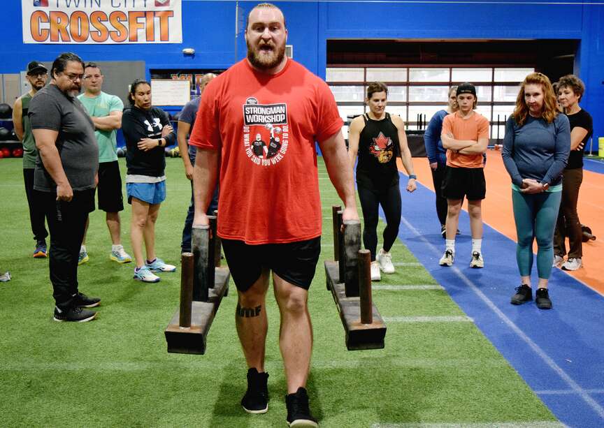 WATCH | Strongman competitors hold workshop in Texarkana | Texarkana ...
