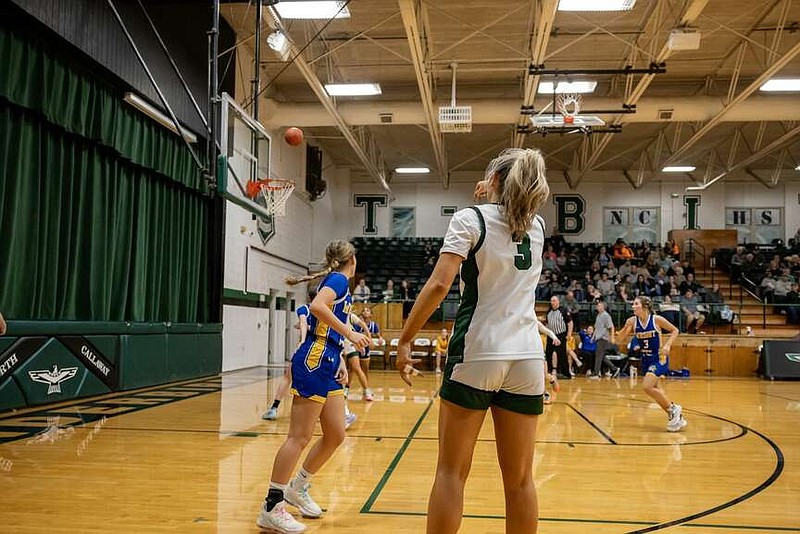 North Callaway girls basketball’s Blevins scores 1,000th career point ...