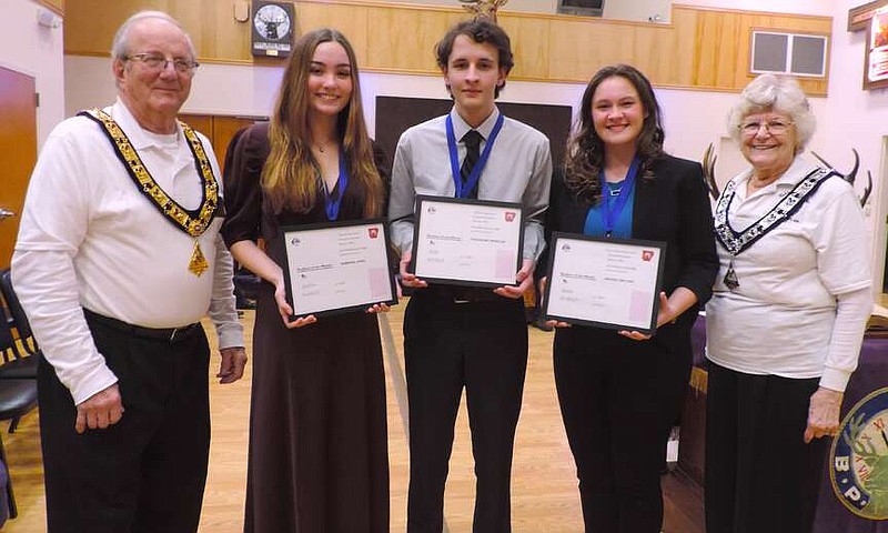 Elks Lodge honors 3 ‘Outstanding Students’ | Hot Springs Sentinel Record