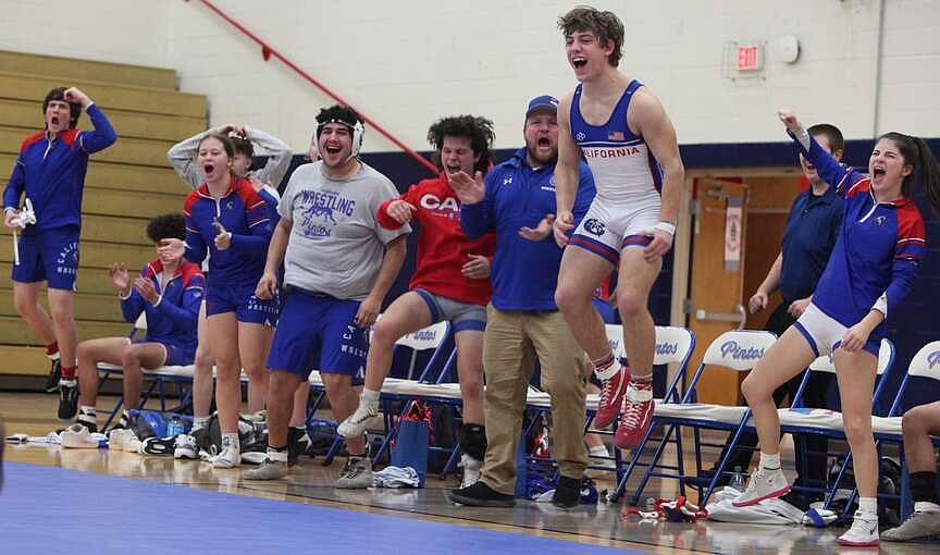 California Wrestling wins Tri on Senior Night | California Democrat