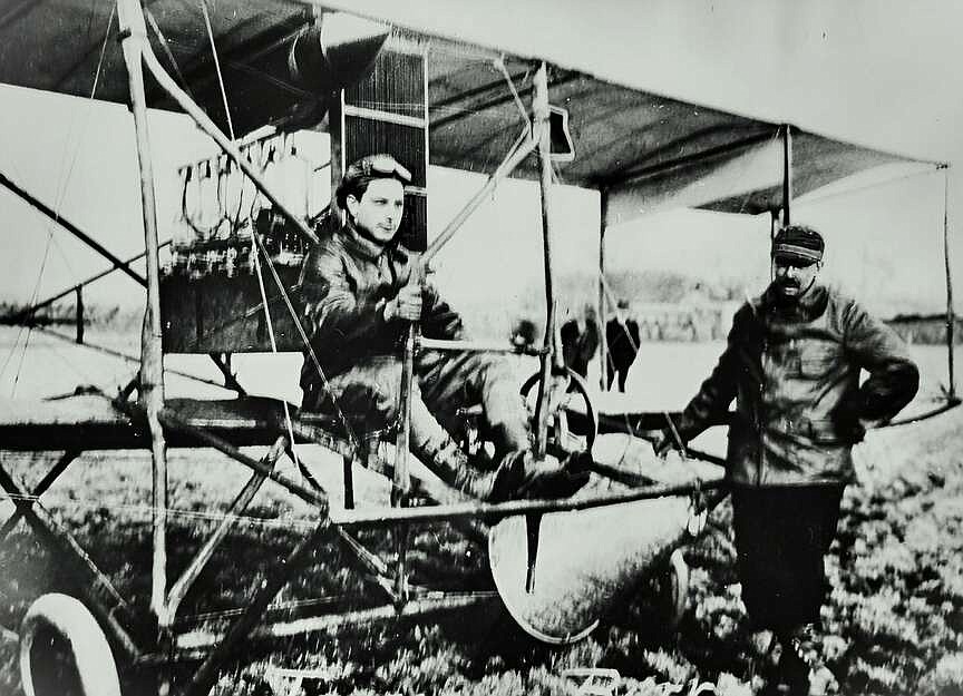 Army officer credited with making first parachute jump in 1912 in St ...