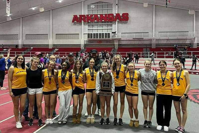 Lady Wolves take second straight indoor track championship | Hot ...