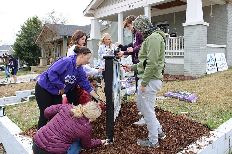 Church student group takes on service project for local org | El Dorado ...