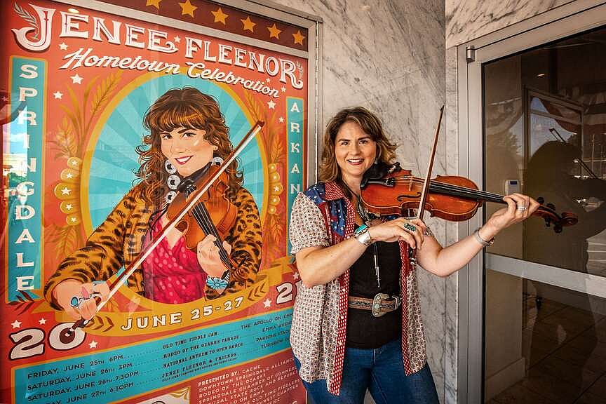 PROFILE | Jenee Fleenor: Fiddler from Springdale made history as first ...