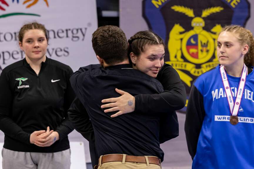 Fulton girls wrestler Begemann earns state runner-up finish, program’s ...