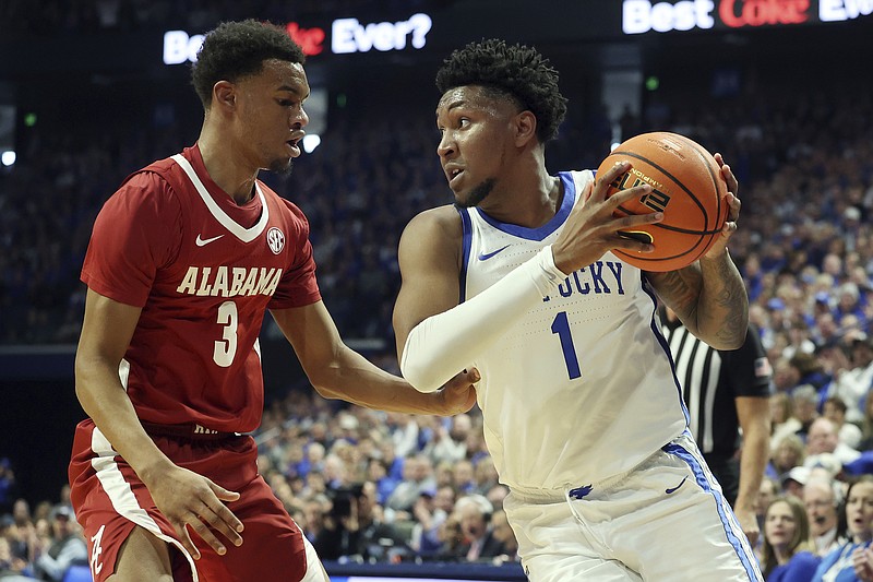 Freshman Justin Edwards scores 28, leading No. 17 Kentucky past No. 13 ...