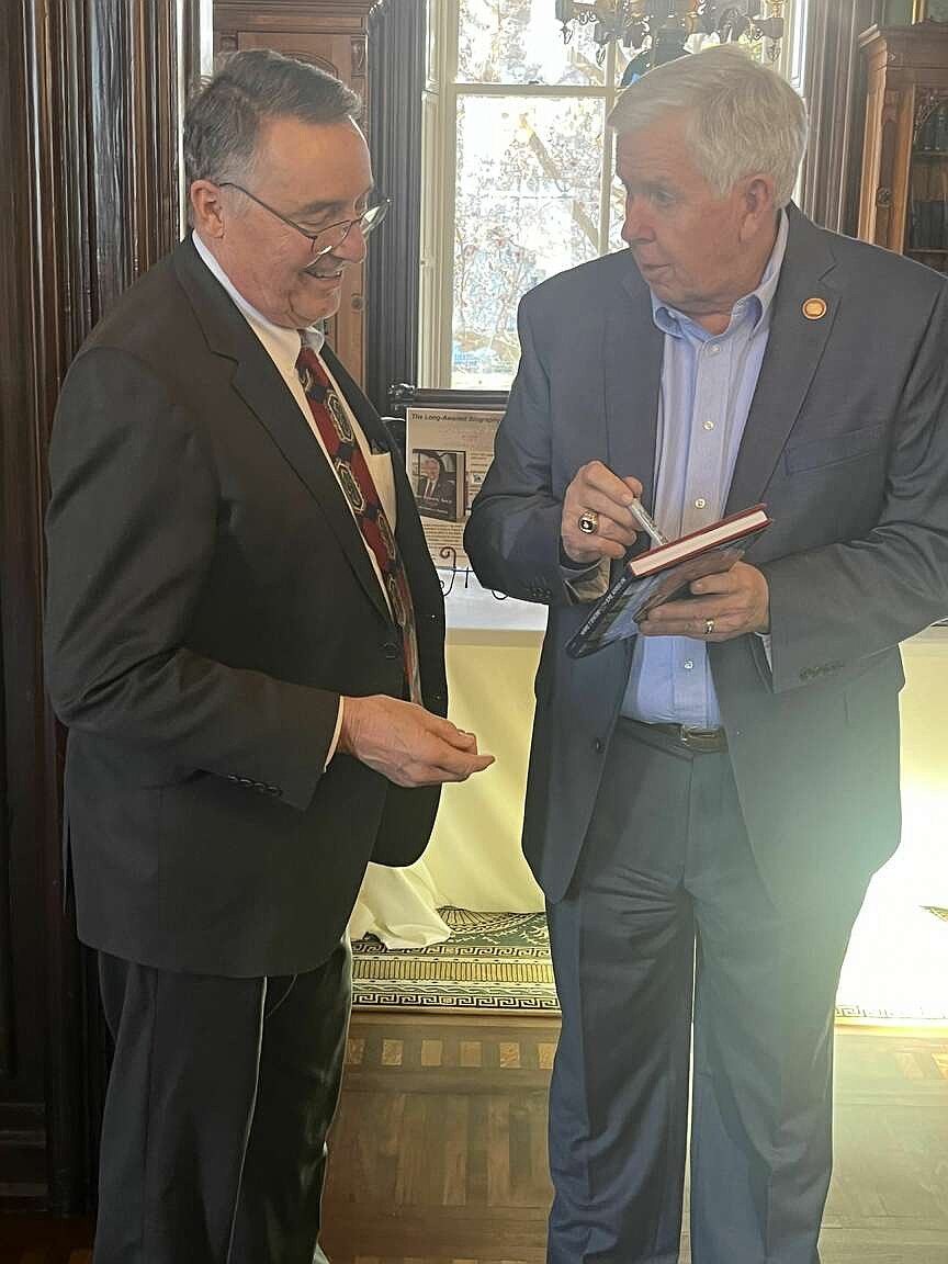 Parson hosts biography signing at the Governor’s Mansion | Jefferson ...