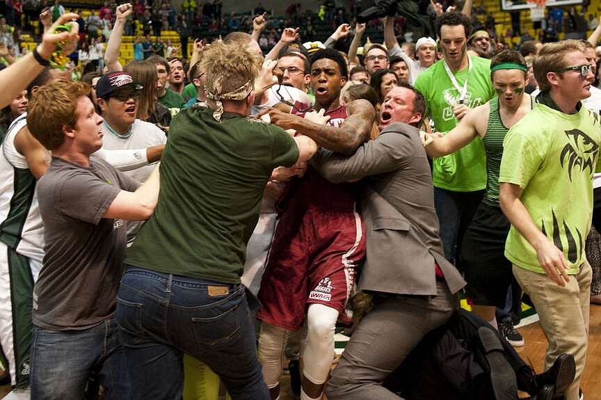 Solutions sought due to hazards of fans storming the court | Hot ...