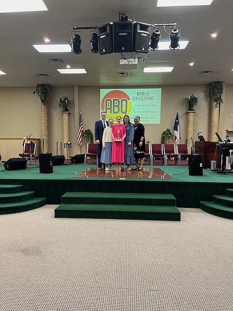 Multiple winners at recent Bible quizzes | Magnolia Banner News