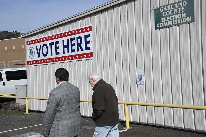 Early vote points to low turnout for today’s elections | Hot Springs ...