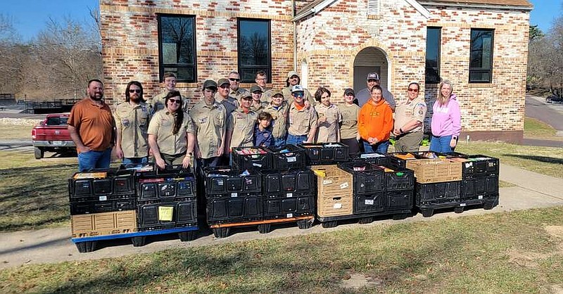 Local scouts collect food, donations for SERVE | Fulton Sun