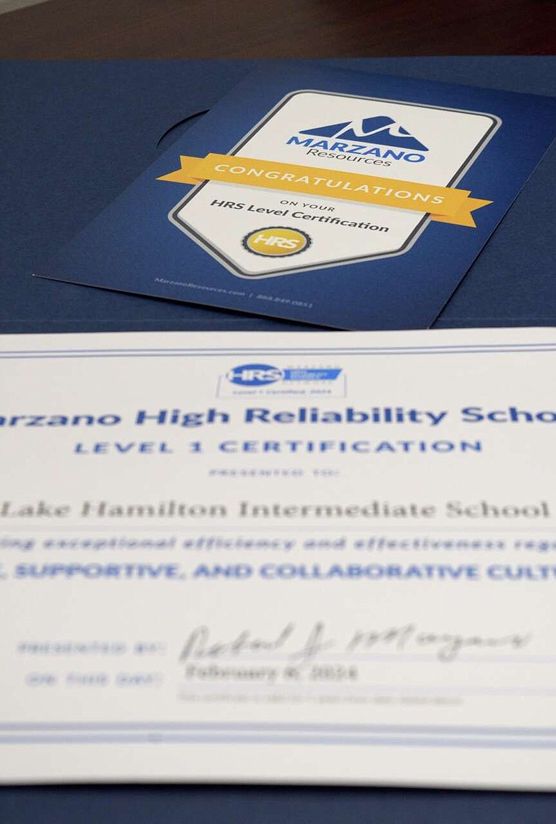 WATCH | LH Intermediate named ‘High-Reliability School’ | Hot Springs ...