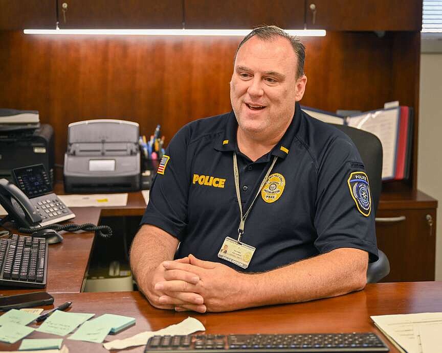 Huber sworn in as Fort Smith Public Schools’ police chief | River ...