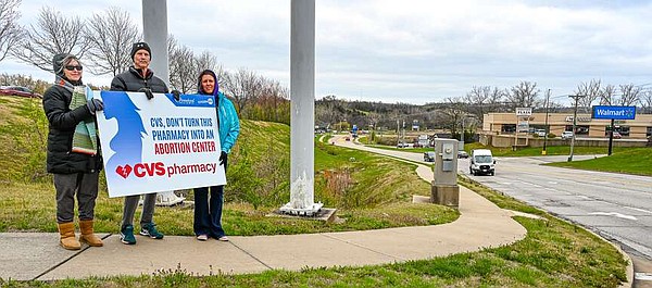 Anti-abortion advocates hold protests at pharmacies | Jefferson City ...