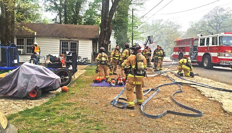 WATCH | Monday evening fire damages single-story home on Boaz Street ...