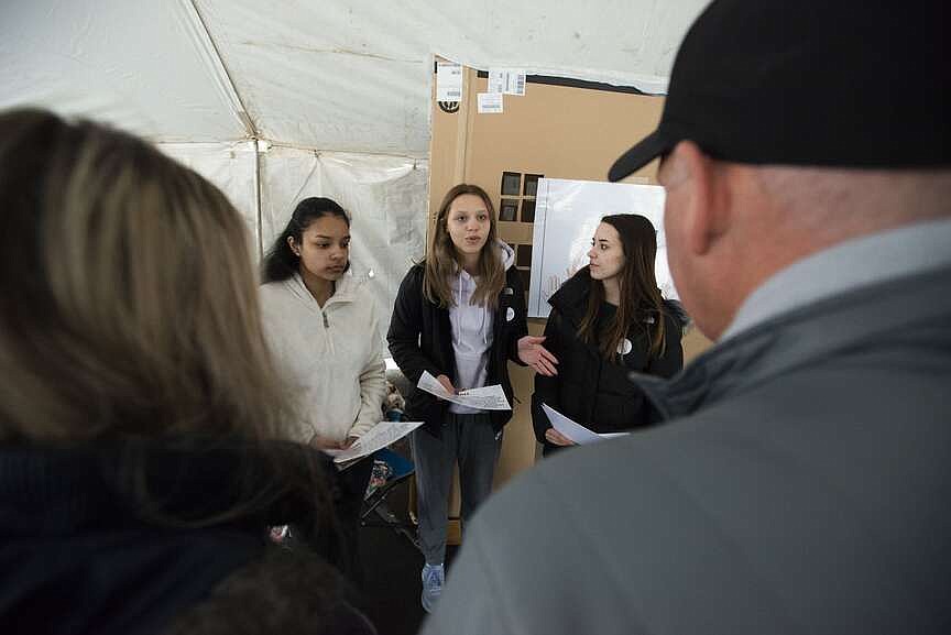 Springdale students gather to raise funds, awareness of homelessness ...