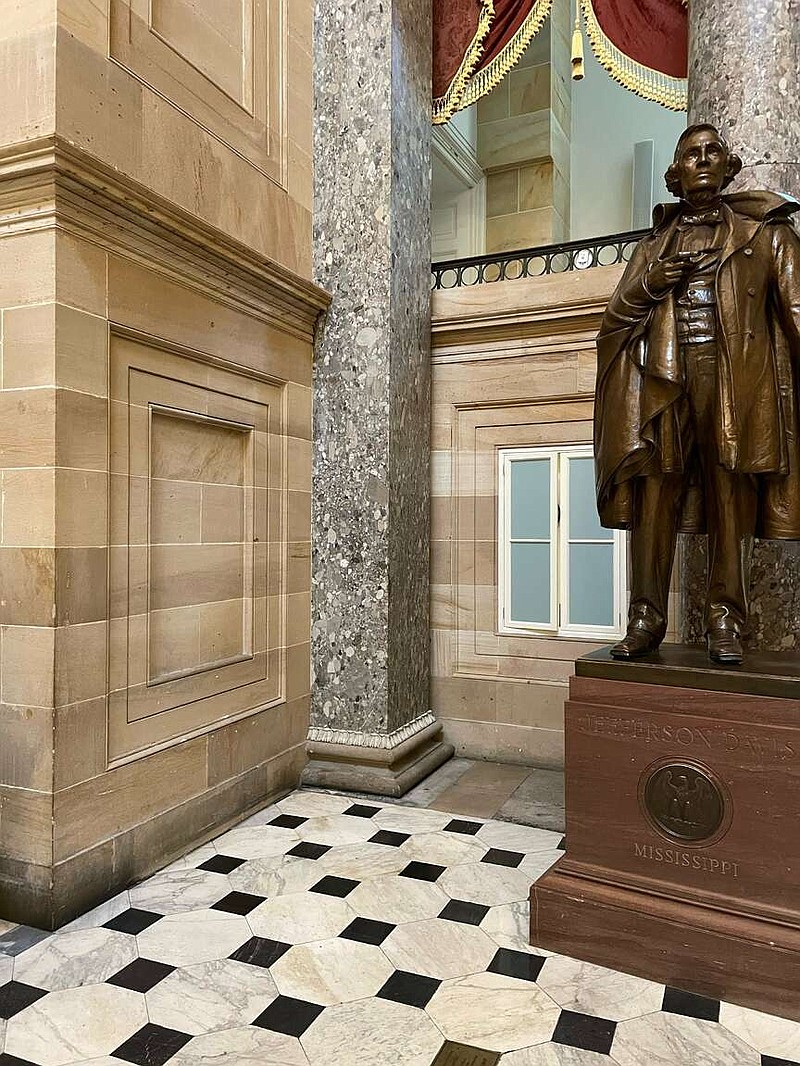 Arkansas statues removed from U.S. Capitol in anticipation of Bates ...
