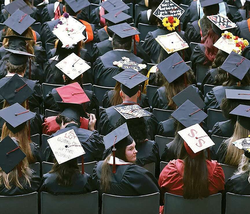 University commencement ceremonies include celebrity speakers, awards ...