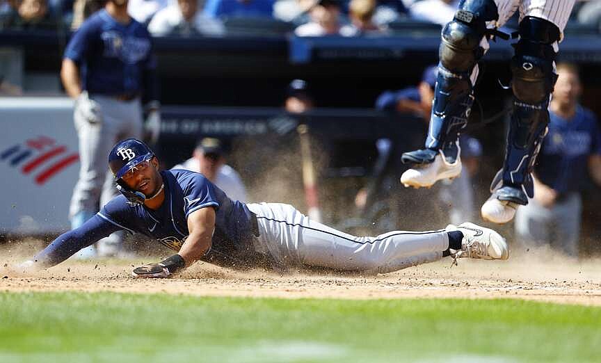 Rays wait until 10th inning to find offense vs. Yankees | The Arkansas ...