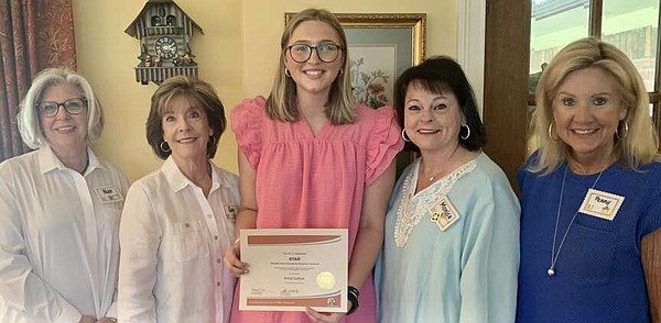 Hs P E O Awards Star Scholarship Hot Springs Sentinel Record