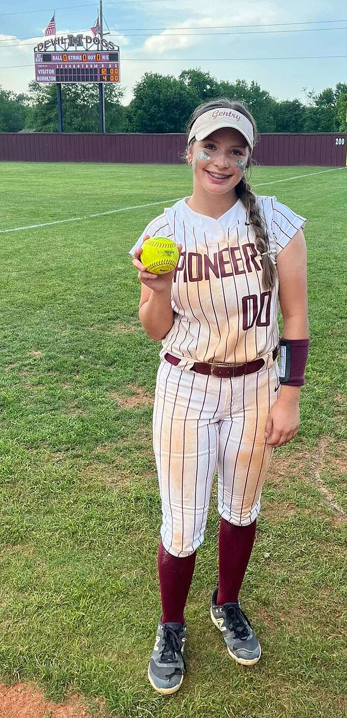 Gentry wins rubber match vs. Lady Cardinals | Westside Eagle Observer