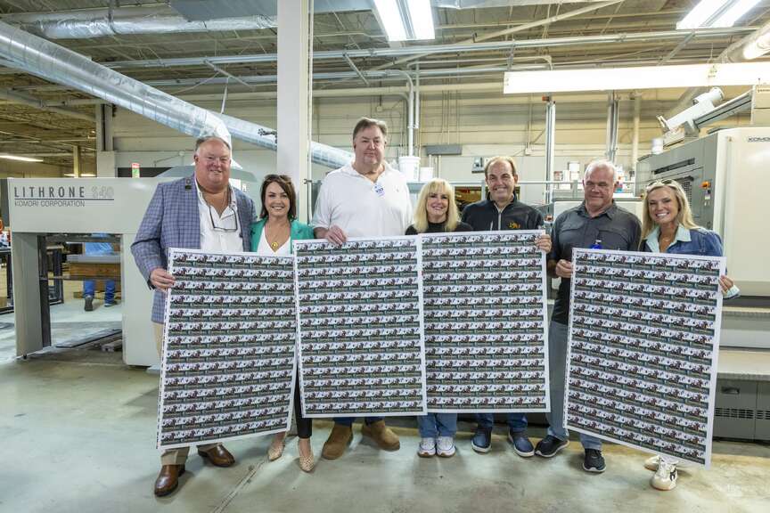 WATCH | Mystik Dan owners, Visit Hot Springs staff on hand for printing ...