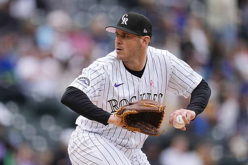 Blach’s solid outing lifts Rockies past Rangers | Texarkana Gazette