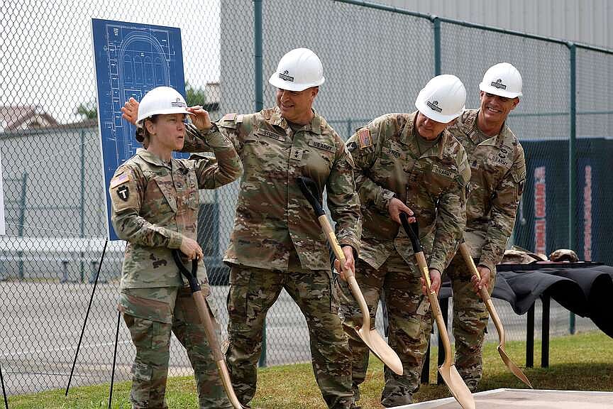 Arkansas National Guard breaks ground on Camp Robinson fitness center ...