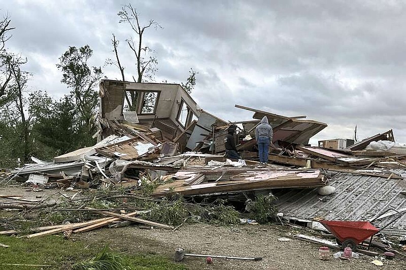 Authorities still conducting search, rescue after tornado slams Iowa ...