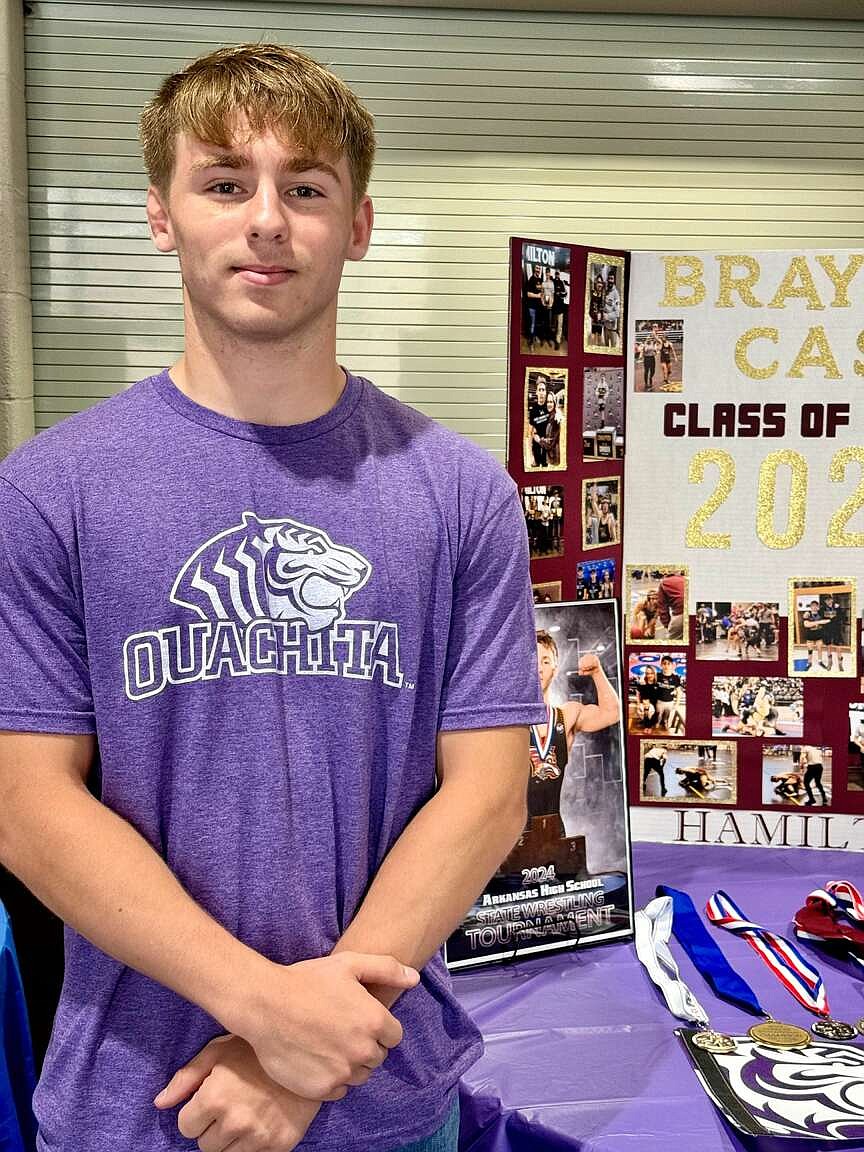WATCH | Wolves’ Brayden Cash signs to wrestle at OBU | Hot Springs ...