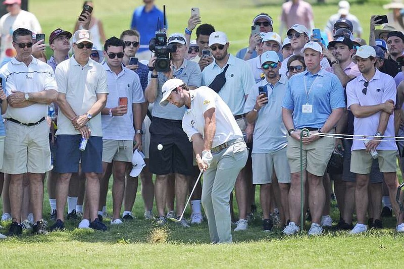 Riley gets 1st individual PGA Tour win by 5 at Colonial in final group ...
