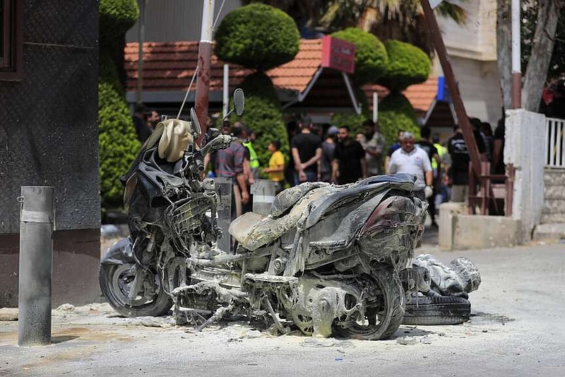 Israeli strike kills 1 next to hospital | Northwest Arkansas Democrat ...