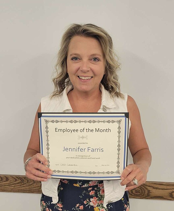 Callaway County May Employee of the Month - Jennifer Farris | Fulton Sun