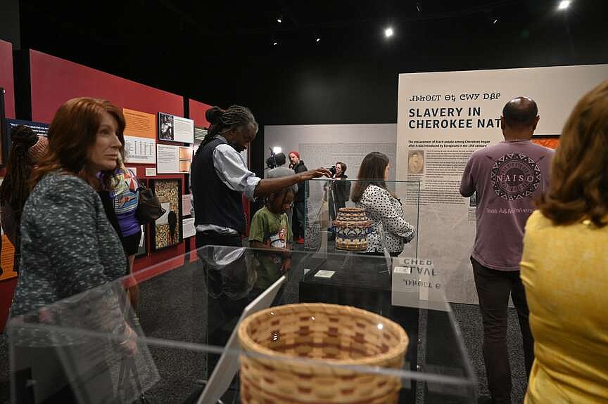 Cherokee Nation considers history of slavery in exhibit at U.S ...