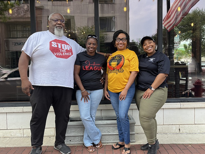 The Justice League getting ready for Juneteenth weekend. | El Dorado News