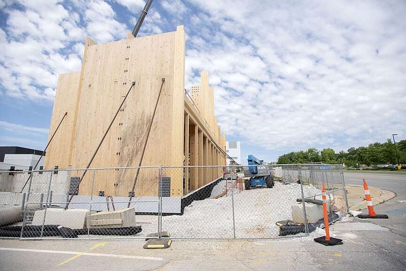 PHOTOS: Work continues to complete the Anthony Timberlands Center in ...