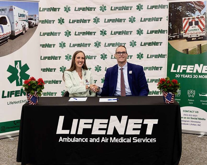 PHOTO | LifeNet inks agreement with TAMUT | Texarkana Gazette