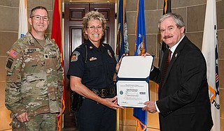 Capitol police chief awarded for supporting employees | Jefferson City ...