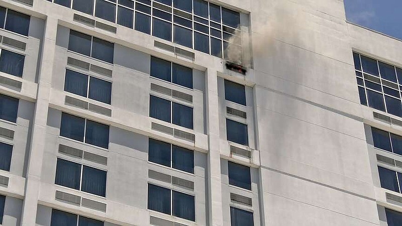 WATCH | Hot Springs Fire Department quickly extinguishes A/C fire at ...