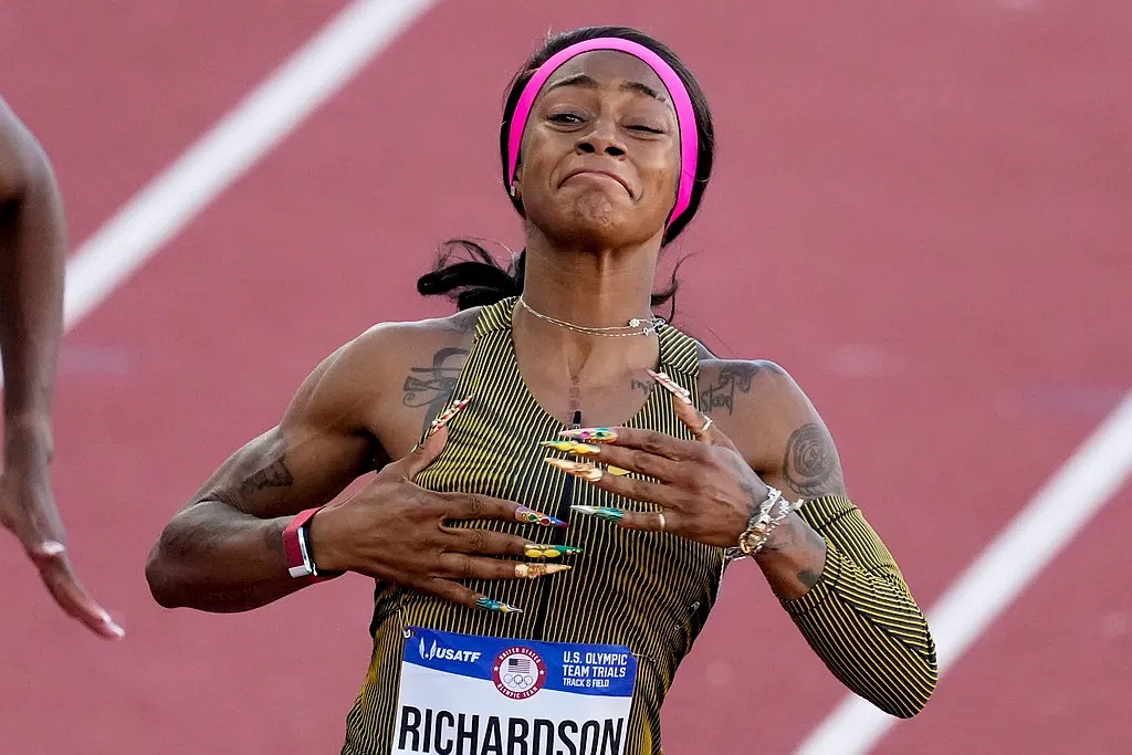 Lyles, Richardson show their 100m speed to earn spots in the Olympics ...